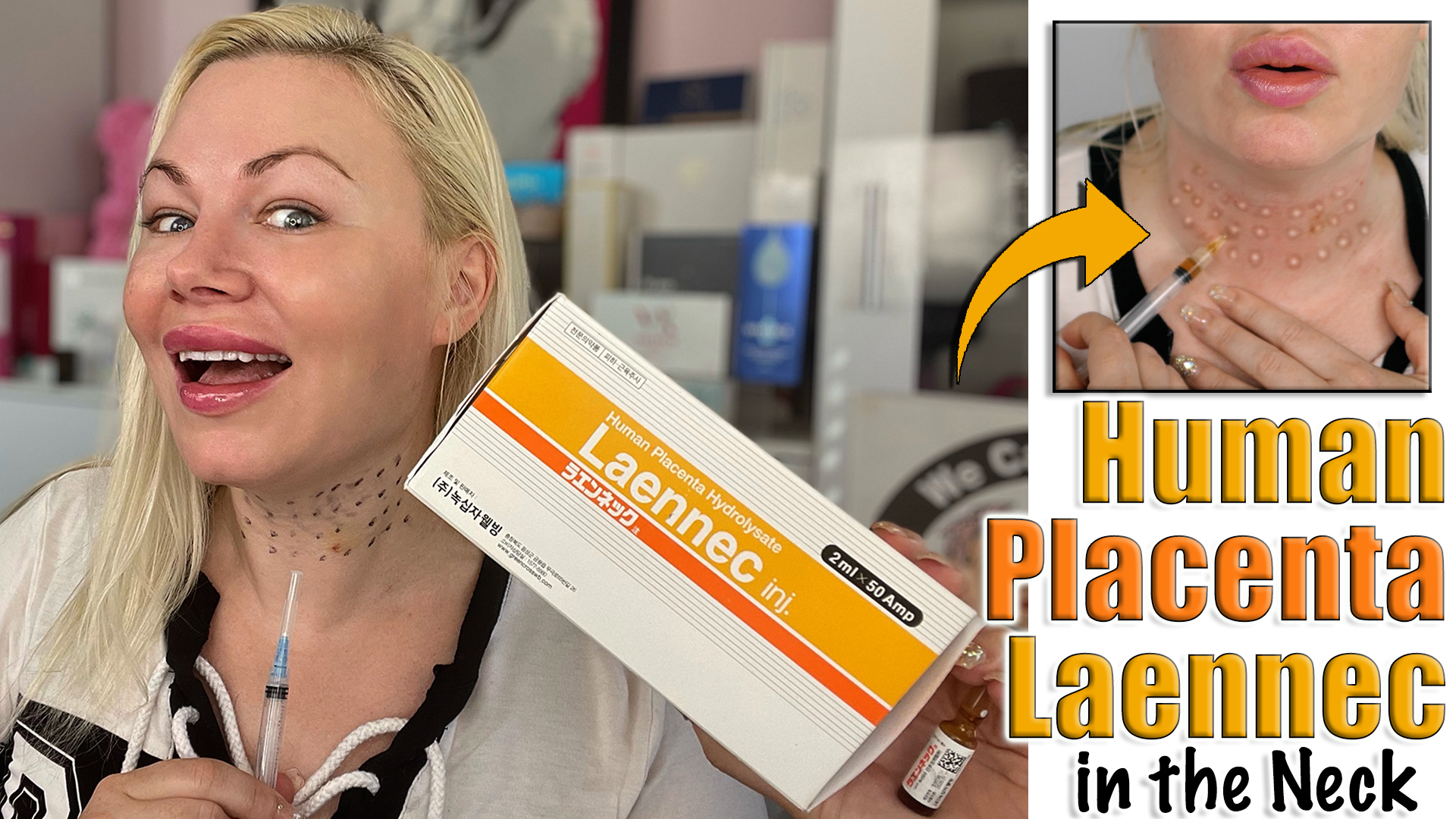 Human Placenta in the neck | Laennec | Curacen